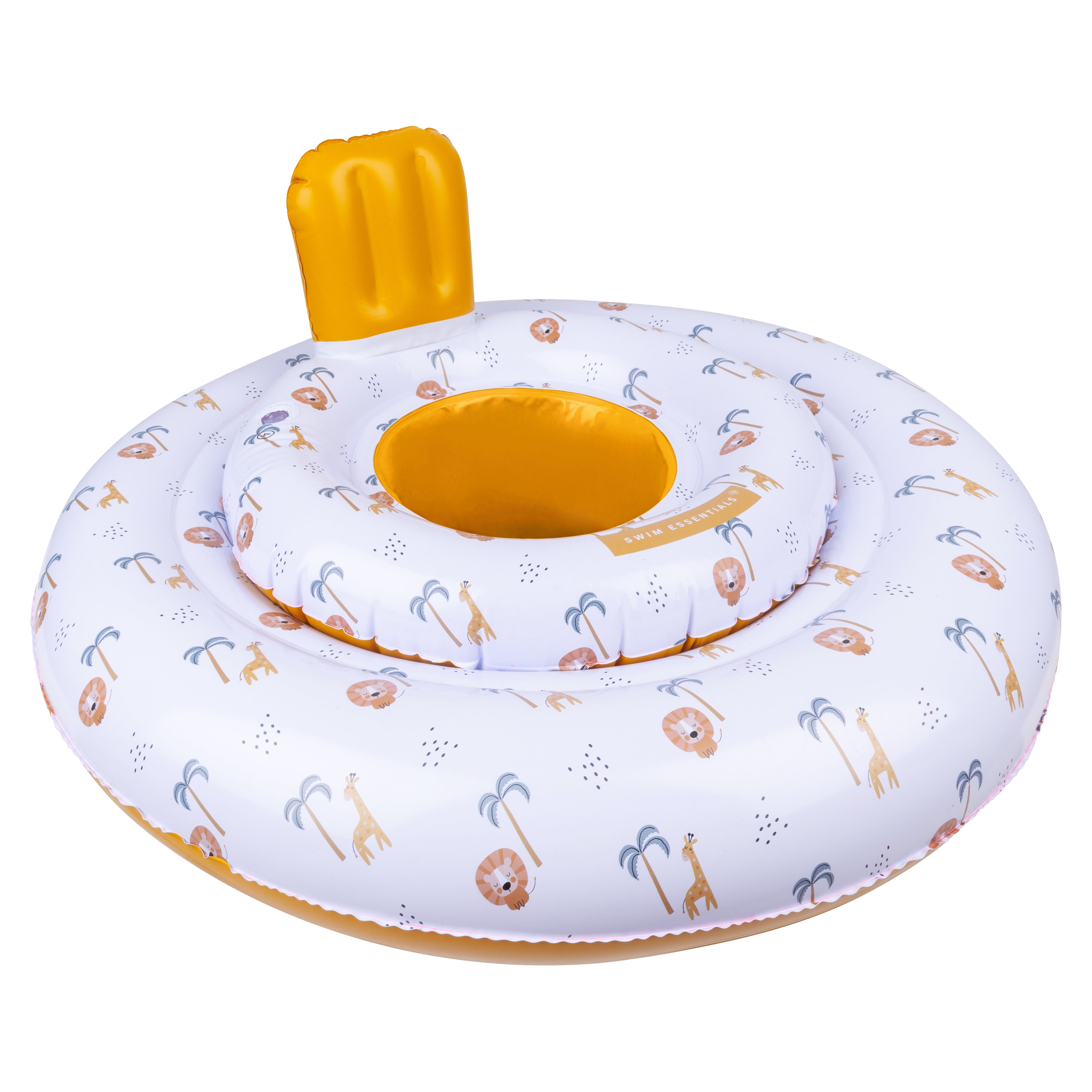 Swim Essentials Jungle Bebek Sırt Destekli Yüzme Simidi 0-1 Yaş ...